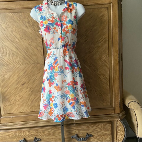 Cato | Dresses | Cato Girls White Floral Sleeveless Sundress | Poshmark
